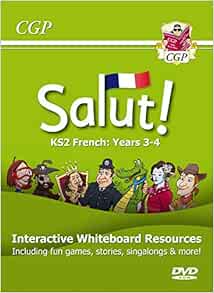 Salut! KS2 French Interactive Whiteboard Resources - Years 3-4 (DVD-ROM ...