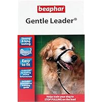 Canac Gentle Leader Dog Head Collar Black Medium : Amazon.co.uk: Pet ...