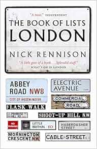 The Book Of Lists London: Amazon.co.uk: Nick Rennison: 9781841959344: Books