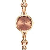 Titan Raga Quartz Analog Rose Gold Dial Rose Gold Metal Strap Watch for ...