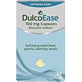 DulcoEase 100 mg Docusate Sodium Capsules - Softening Constipation ...
