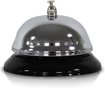 Traditional stainless steel counter bell: Amazon.co.uk: Computers ...
