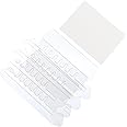 PATIKIL 3 Inch File Folder Labels, 25pcs File Folder Tabs with Inserts ...