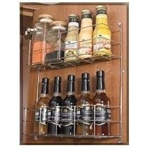 SUKI HARDWARE SINGLE TIER DOOR MOUNTED STORAGE RACK by Hafele Rangement ...