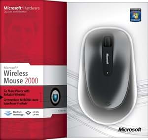 Microsoft Wireless Mouse 2000 - Black: Amazon.co.uk: Computers ...