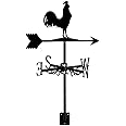 Weathervane with Animal Chickens Stake Weather Vane Wind Direction ...