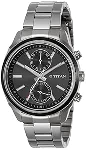 Titan Neo Analog Black Dial Men's Watch-NM1733KM01 / NL1733KM01: Amazon ...