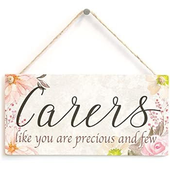 Carers Like You are Precious and Few... - Small Thank You/Nurse Or ...