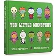 Ten Little Monsters Board Book: Amazon.co.uk: Brownlow, Mike, Rickerty ...
