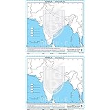 Buy SMALL OUTLINE PRACTICE MAP OF INDIA Political Book Online at Low ...