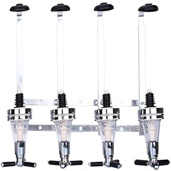 Rotary 4 Bottle Stand - bar@drinkstuff | Rotating Drinks Dispenser ...