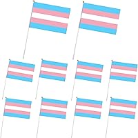 Transgender Flag Small LGBT Gay Pride Rainbow Flag On Sticks,Mini ...