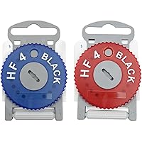 HF4 Filter Black - Doppelpack - Rot + Blau - Cerumenfilter für ...