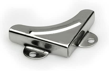 Fort Fasteners Mirror Corner Bracket 32mm x 32mm x 6mm Nickel Plated ...