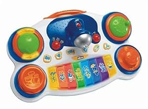 Chicco Musical Illuminating DJ Mixer PianoToy, 15 cm: Amazon.co.uk ...