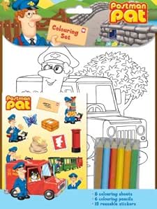 Postman pat party? Great postman pat colouring kit - let them learn ...