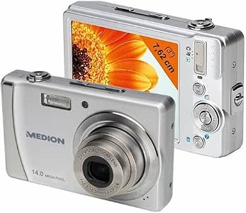 Medion Life P43008 Digitalkamera 3 Zoll Silber: Amazon.de: Kamera