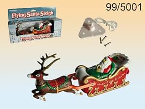 Flying Santa Sleigh: Amazon.co.uk: Toys & Games