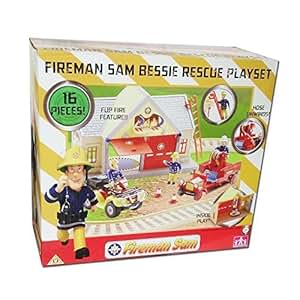 Fireman Sam Bessie Rescue Set: Amazon.co.uk: Toys & Games