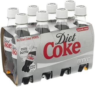 Diet Coke Mini Bottles 3x8 Packs 250ml Bottles: Amazon.co.uk: Grocery