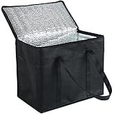 Extra Large 30L 60 Can Insulated Hot/Cold Cooler Bag Cool Box Picnic ...