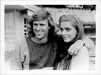 Vintage photo of Björn Borg together with girlfriend Jannike Björling ...
