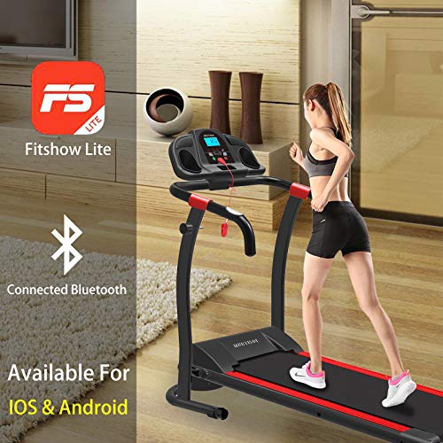 Murtisol Folding Treadmill 12 Pre-Programs and Adjustable Speed