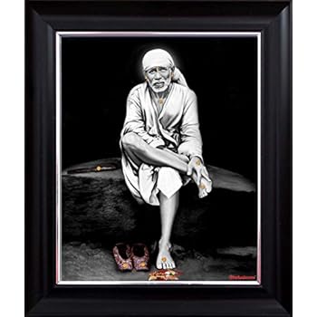 Buy mahalaxmi sai baba photo frame Online at Low Prices in India ...