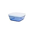 Buy Duralex® Fresh Box Square Marine Glass Storage With Lid, 1.15 ltr ...