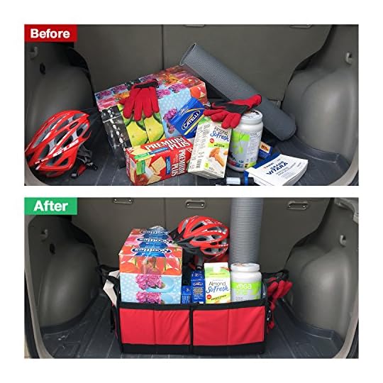 Large Car Boot Organiser by Ditu – Ultra Sturdy Foldable Car Storage To ...