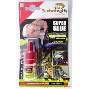 Colla ultra adesiva extra forte per vetro, gomma, legno, metallo ...