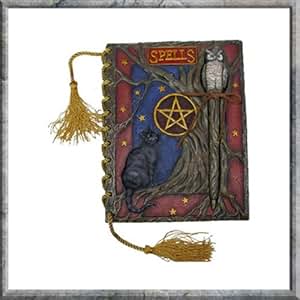 The Familiars Spell Book - Gothic Spell Book with Matching Pen with ...