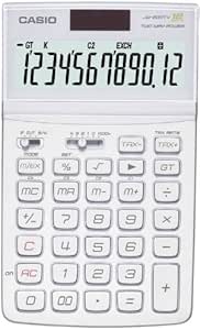 Casio Calculator Desktop Tax Currency Solar and Battery Power 12 Digit ...