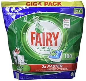 Fairy All In One Dishwasher - Capsules - Pack of 100: Amazon.co.uk: Grocery