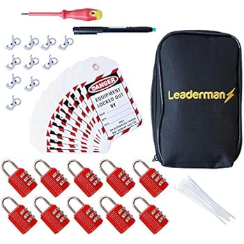 Leaderman Lock Out/Off Essential Kit For Consumer Unit MCB/RCD Isolator ...