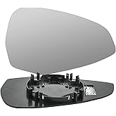 LT2CP Heated Wing Mirror Glass Left Passenger Side for Audi A4 2015 ...