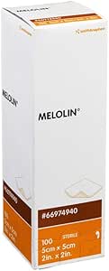 Melolin 5x5 cm Treatment Dressings - Pack of 100: Amazon.co.uk: Health ...