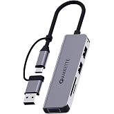Portronics Mport 31 Plus USB 3.0 Hub (5-in-1) with USB & Type-C Dual ...