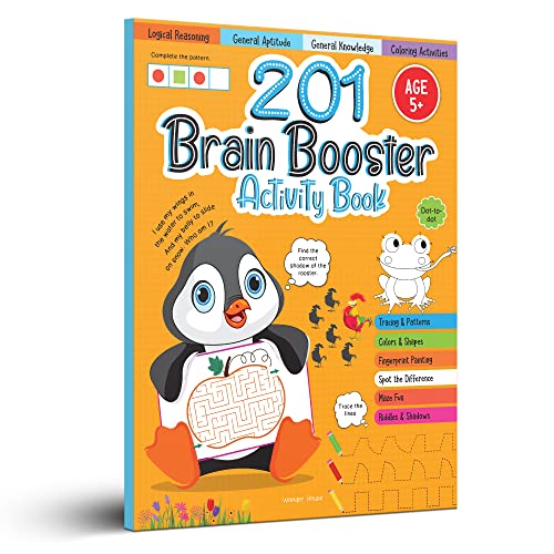 Buy 201 Brain Booster Activity Book - Fun Activities and Exercises For ...