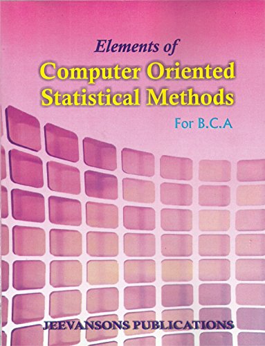 Amazon.in: Buy Elements of Computer Oriented Statistical Methods For B ...