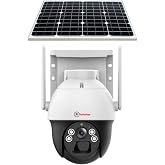 Buy Trueview 3+3Mp Wireless 4G Cellular Mini Pt Solar Powered Linkage ...