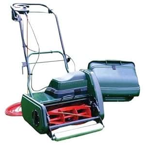 Webb Premier 14in Self Propelled Electric Cylinder Lawnmower: Amazon.co ...