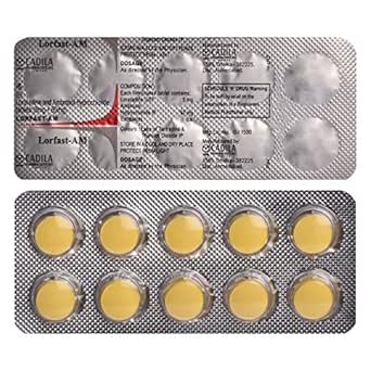 Lorfast-AM - Strip of 10 Tablets : Amazon.in: Health & Personal Care