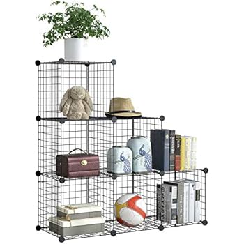 Safco Wire Cubes Storage - Black: Amazon.co.uk: Office Products