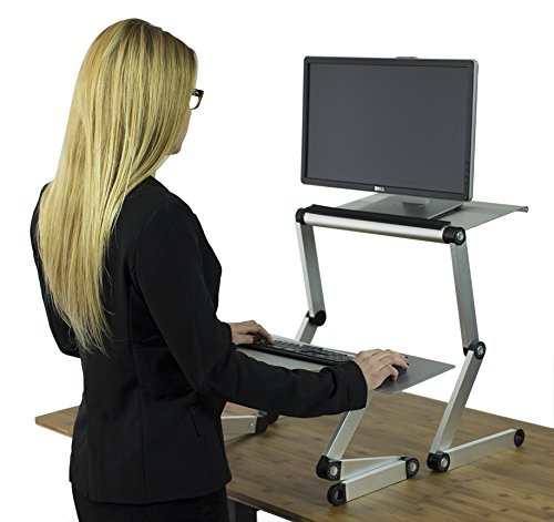 Buy WorkEZ Standing Desk Conversion Kit. Affordable Adjustable Height ...