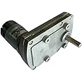 TECHTONICS Metal 12V DC Square Gear/Geared Motor 300 RPM - High Torque ...