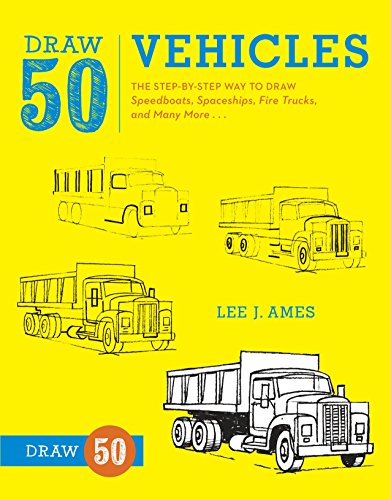 Buy Draw 50 Vehicles: The Step-by-Step Way to Draw Speedboats ...