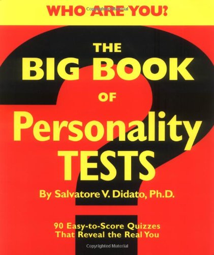 Read PDF Big Book Of Personality Tests: 100 Easy-to-Score Quizzes That ...
