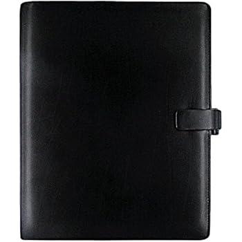 Filofax Metropol Zipped Folder with Calculator - Black: Amazon.co.uk ...
