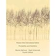 Probability and Statistics: Pearson New International Edition : Morris ...